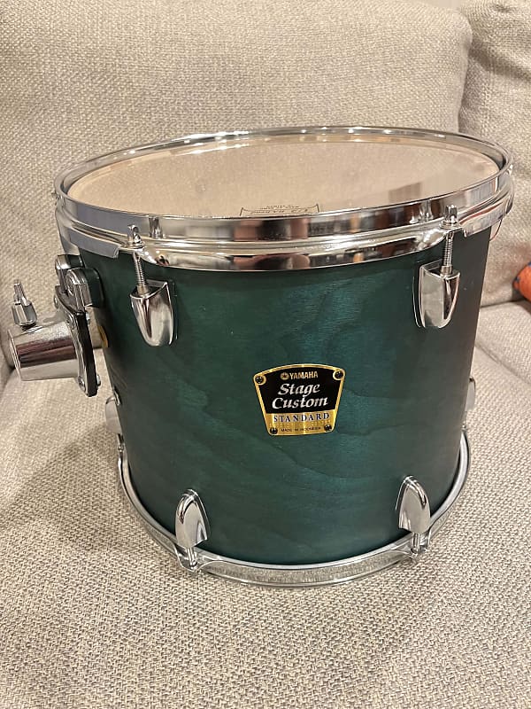 Yamaha Stage Custom 13" Rack Tom - Turquoise (RARE) | Reverb