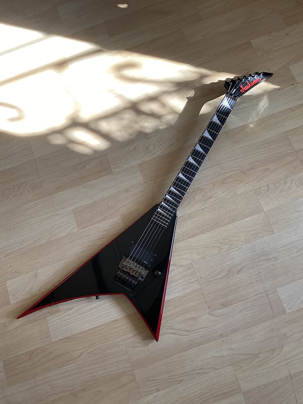 Jackson RR24 Rhoads Pro V Rare Japan 2000s Black Blood Red | Reverb