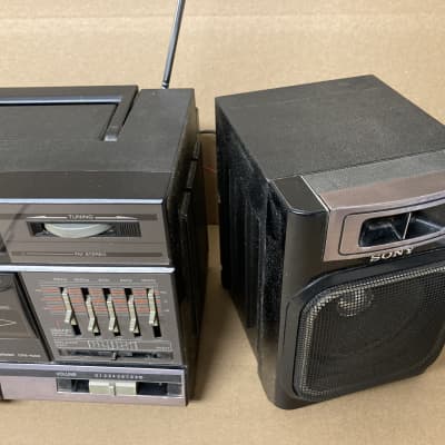 Vintage 1980s Sony CFS-1000 Radio Boombox Cassette-Recorder | Reverb