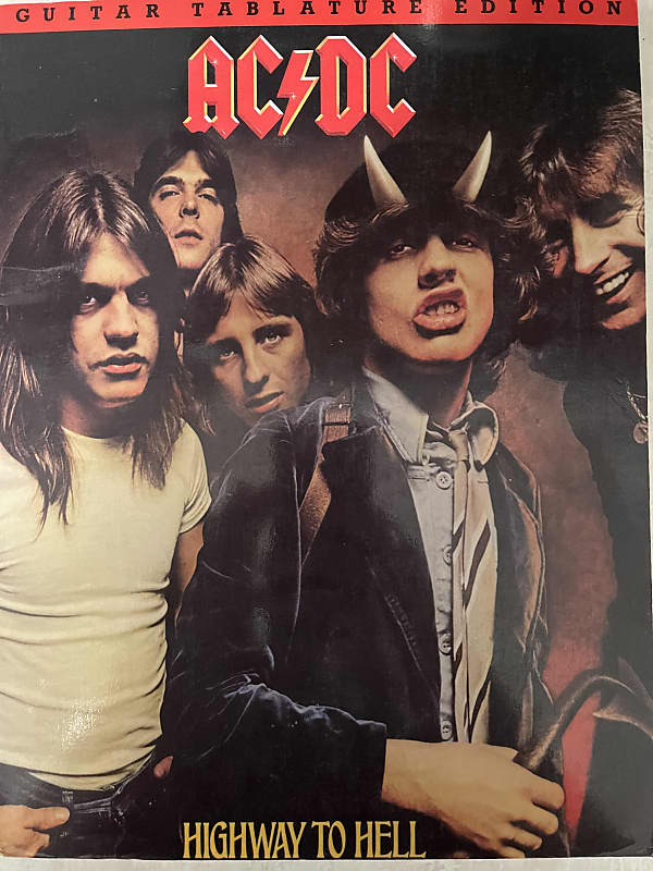 AC/DC - Highway to Hell- Guitar Tab / Tablature Book | Reverb