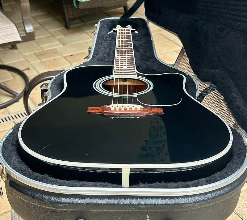 Takamine EF 341 DLX - Black | Reverb