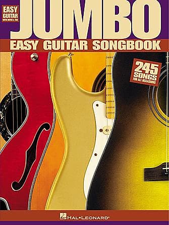 Jumbo Easy Guitar Songbook Easy Guitar | Reverb