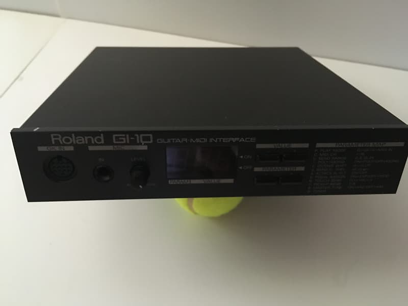 Roland GI-10 Guitar MIDI Interface 1990s - Black | Reverb