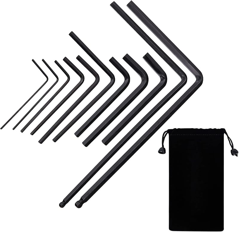 11pcs Guitar Allen Wrench Set, Includes 1.5mm, 2mm, 2.5mm, | Reverb