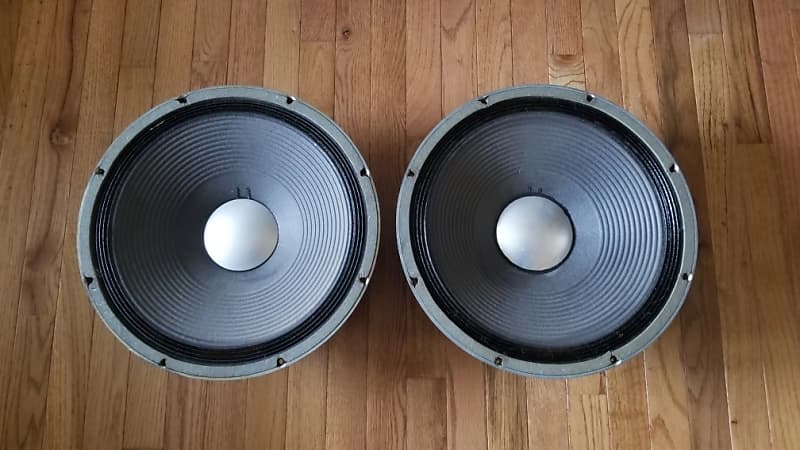 Pair of JBL D140F speakers | Reverb