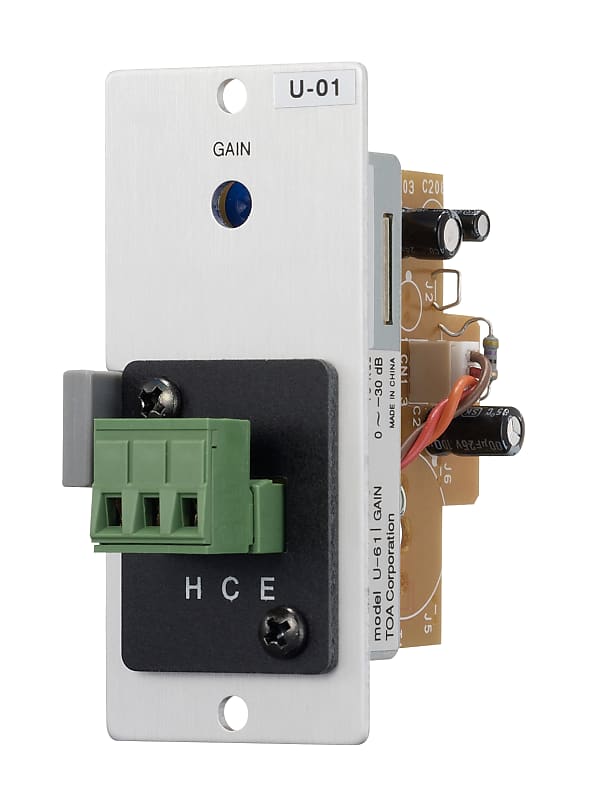 TOA U01ST Unbalanced Line Input Module for 900-Series | Reverb