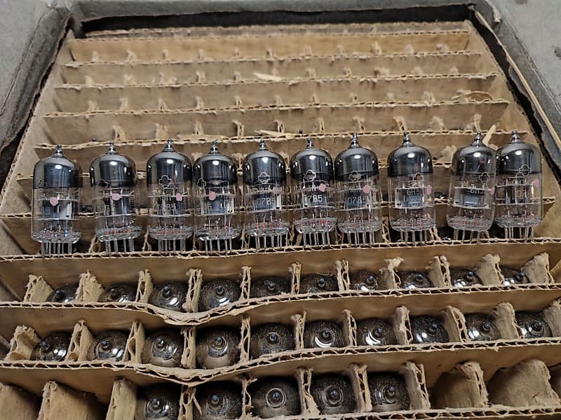 10x 6N3P-E /5670/2c51/396 A/ECC42 NOS Gold Grid 3 Mica | Reverb