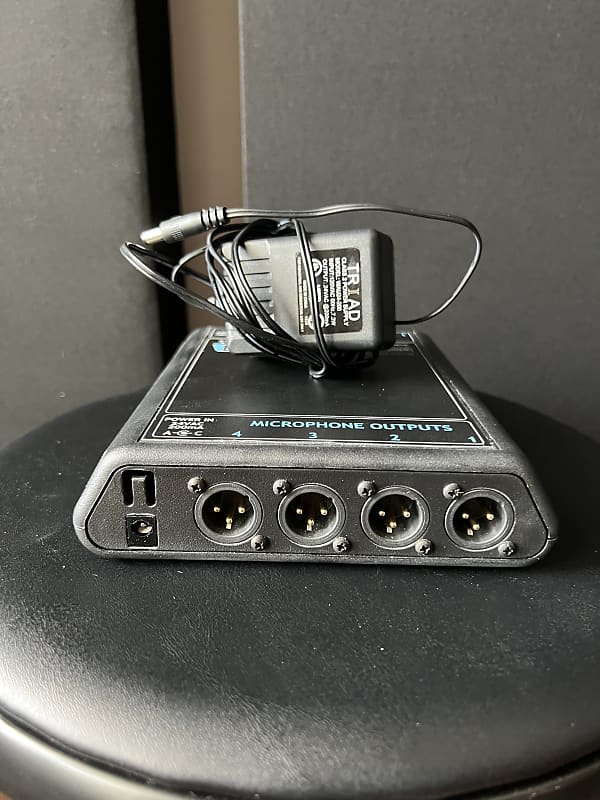 Whirlwind MICPOWER 4 (MICP4) 4-Channel Phantom Power Supply | Reverb