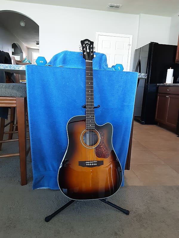 Guild D140-CE 2023 - Antique Burst | Reverb