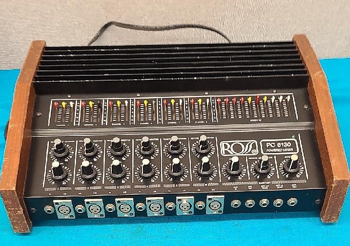 Ross PC6130 Powered Mixer - Tested Works - with Original O.C. | Reverb