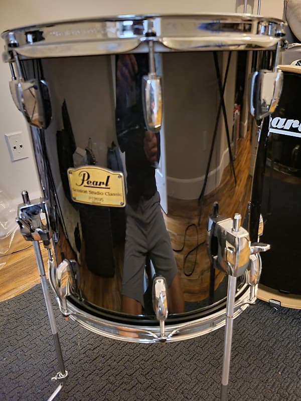Pearl Session Studio Classic - Piano Black | Reverb