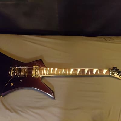 Jackson Kelly Floyd Rose Seymour Duncan 1996 - gloss black | Reverb