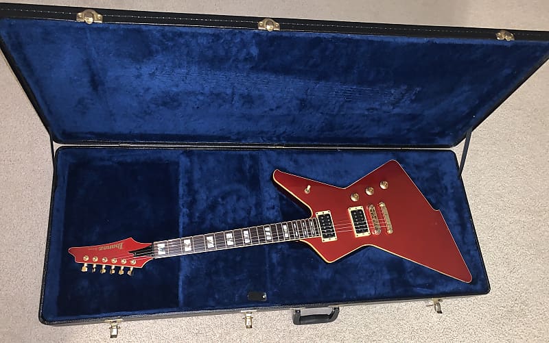 Ibanez Destroyer DT400 1995 MIJ Explorer style guitar | Reverb