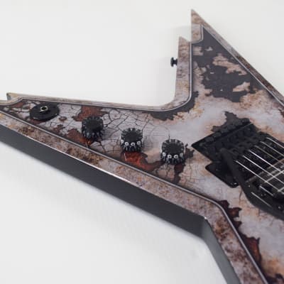Dean Dime Razorback Rust Electric Guitar | Reverb