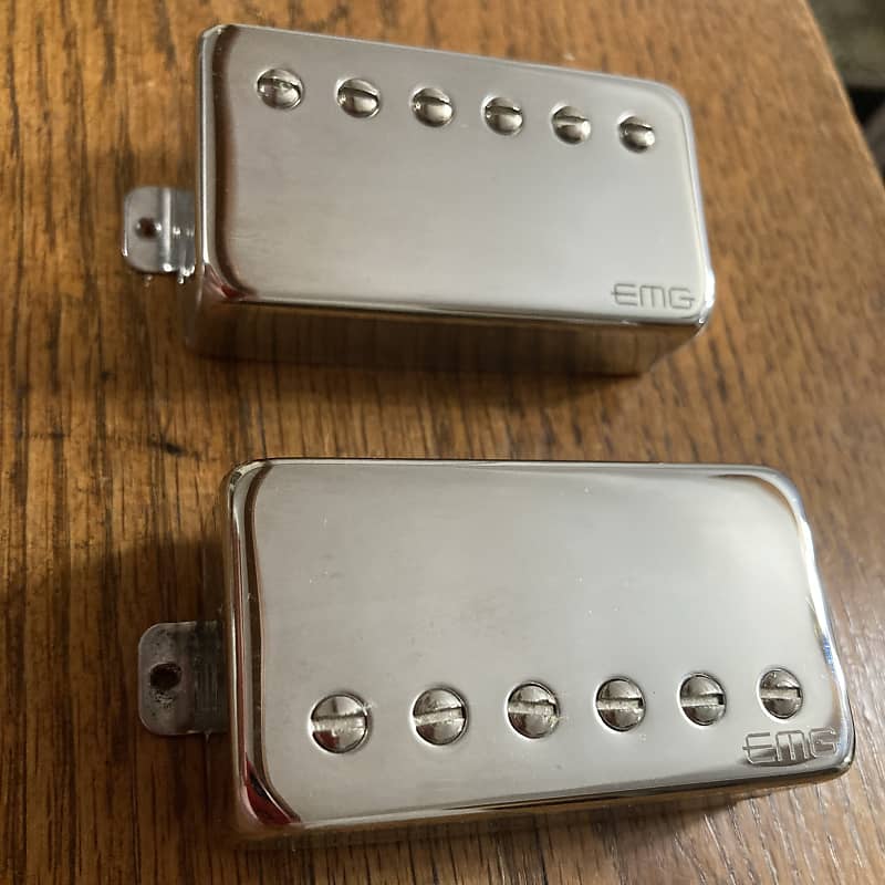 EMG Revelation Humbucker Set - Chrome | Reverb