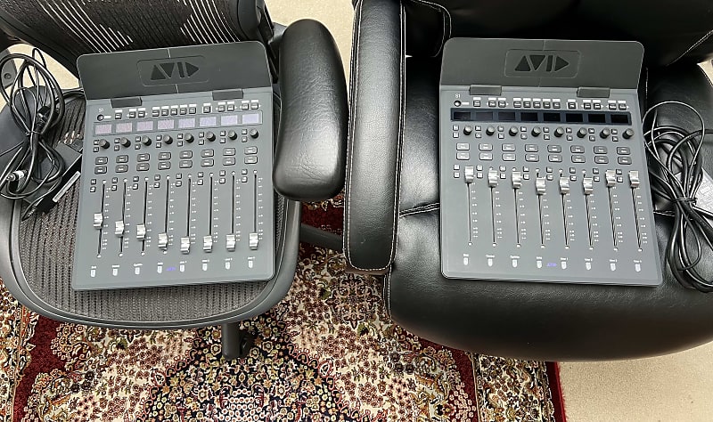 Avid S1 8-Fader EUCON Desktop Pro Tools Control Surface 2019 | Reverb