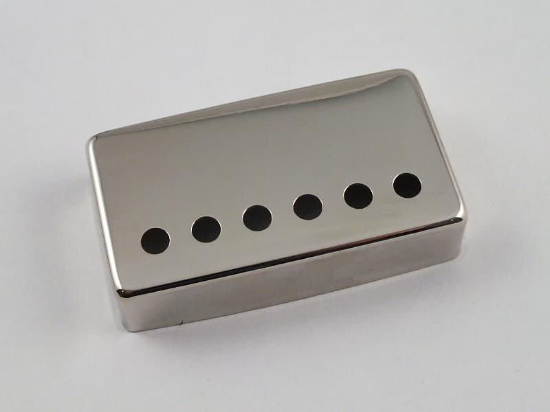 Nickel Humbucker Pickup Cover 50mm pole spacing | Reverb