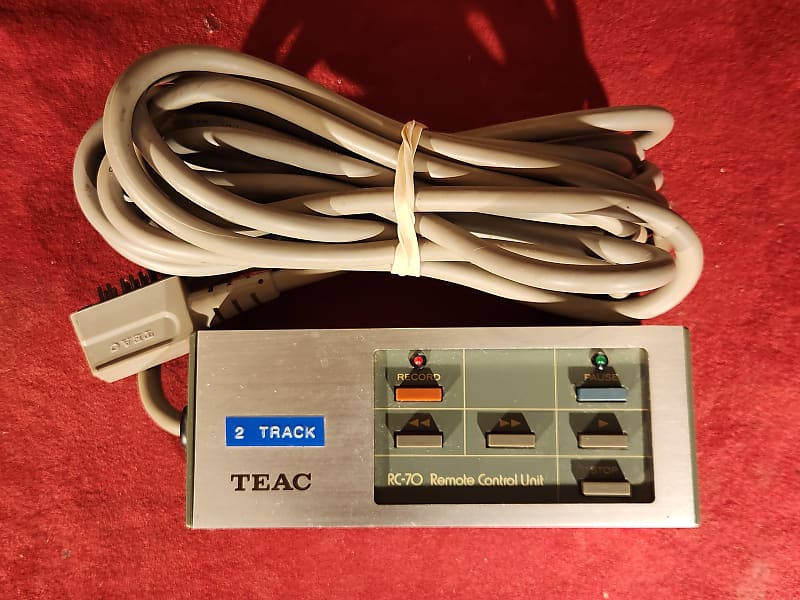 TEAC RC-70 Remote Control Unit Silver | Reverb