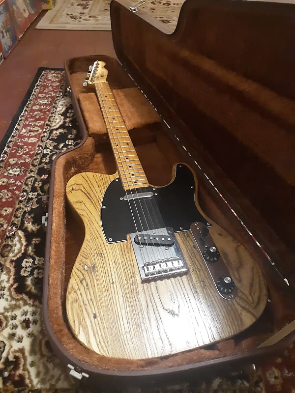 Greco MIJ Spacey Sounds Telecaster 1970's - Natural ash HARD | Reverb