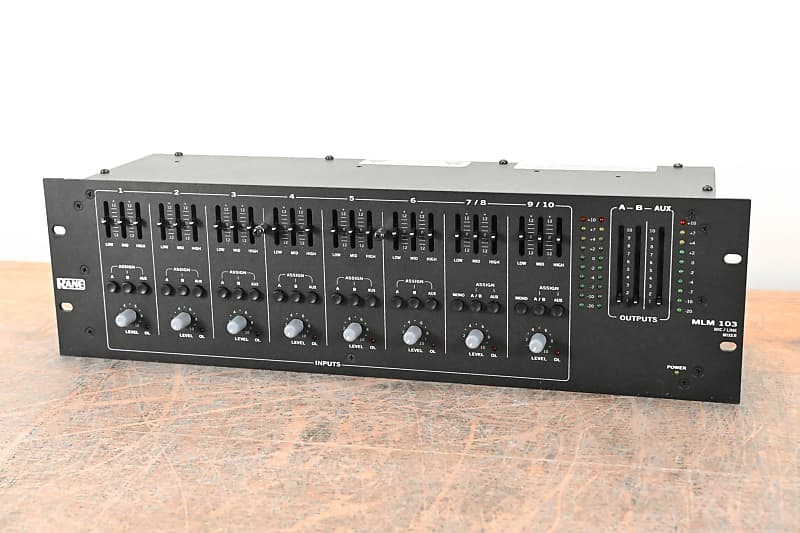 Rane MLM103 10-Channel Mic/Line Mixer CG0082W | Reverb