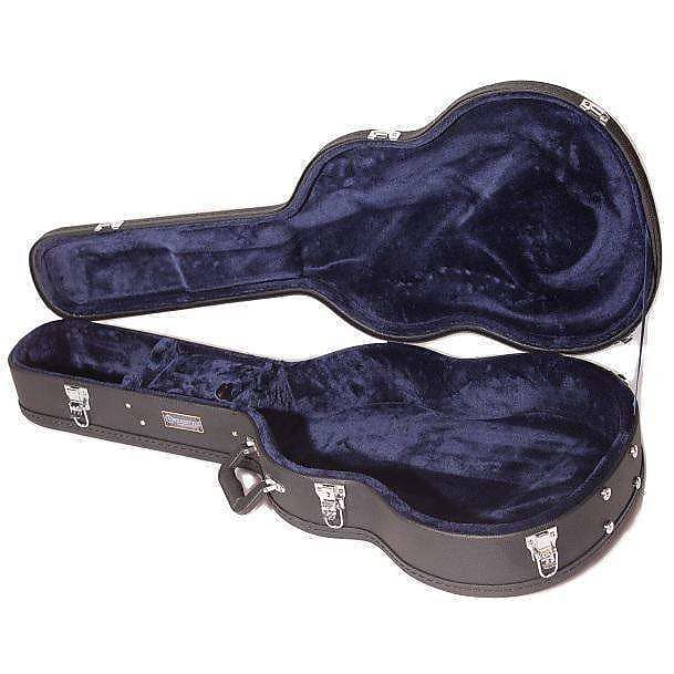 Freestyle Guitar wood shell Hard-case - Travel Size | Reverb