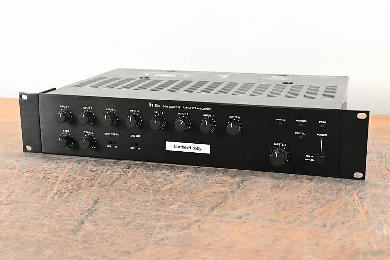 TOA A-903MK2 8-Channel Mixer Power Amplifier CG01FG1 | Reverb