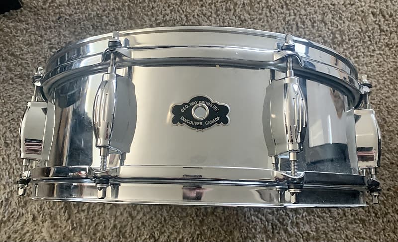 George Way Hollywood 5x14 Heavy Chrome over Brass Snare 2008 | Reverb