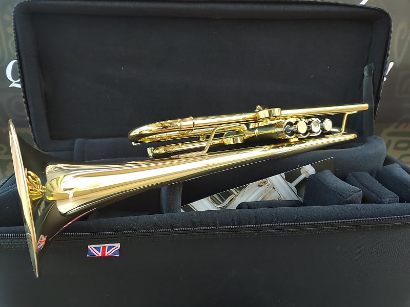 JP by Taylor Lacquer Gold Custom Bb Trumpet- Professional | Reverb