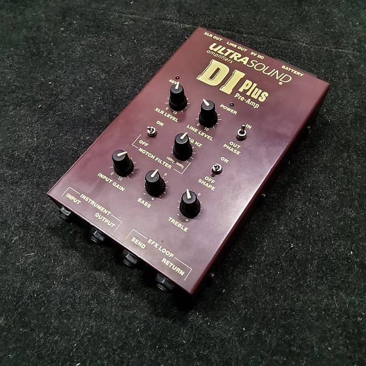 UltraSound DI Plus PreAmp for acoustic guitar | Reverb