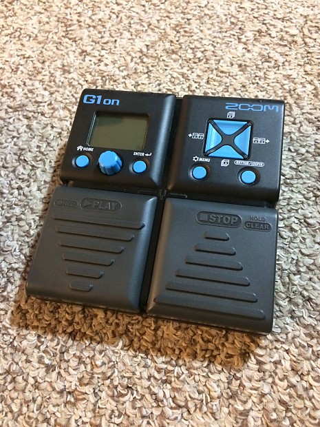 Zoom G1on guitar Multi effect processor | Reverb