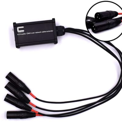 4 Channel Snake (2ft Breakout Cable) 3Pin XLR/DMX/AES-EBU to | Reverb