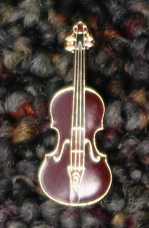 Decorative Pin: Violin Pin | Reverb
