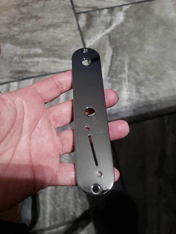 FenderTrue Custom Shop Slanted Switch Control Plate for | Reverb