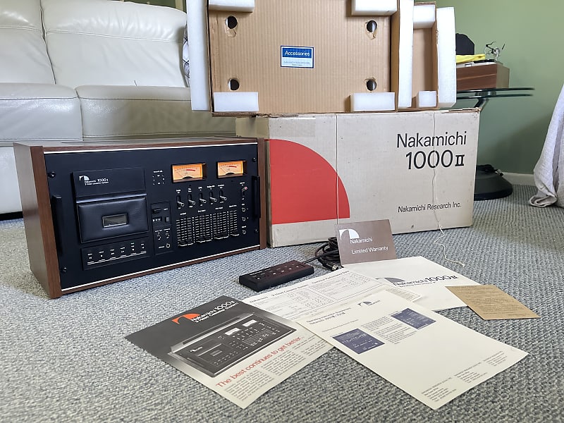 ~STORE DISPLAY~ Vintage Nakamichi 1000 II Tri-Tracer Cassette | Reverb