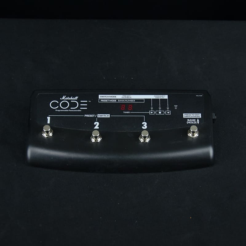 Marshall CODE 4 Button Footswitch | Reverb