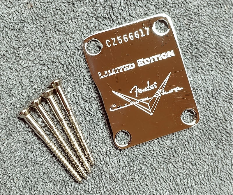 Fender Custom Shop Limited Edition Neck Plate Stratocaster | Reverb