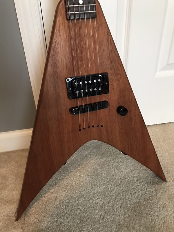 Warmoth Korina King V Body w/ Bare Knuckle Riff Raff | Reverb