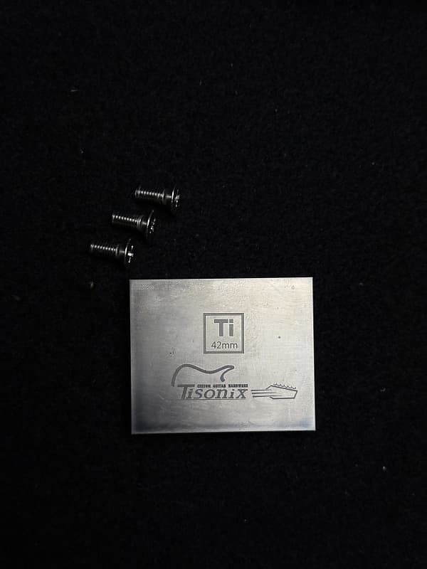 Floyd Rose" Titanium " Tremolo block by TiSonix USA 42mm | Reverb