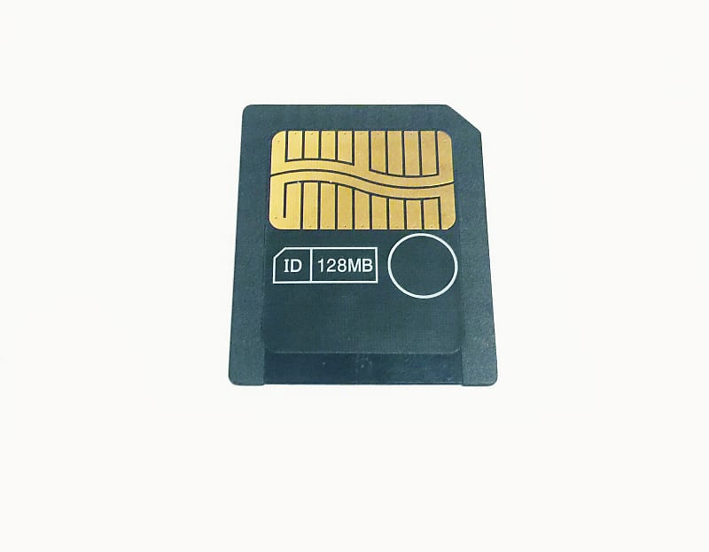 128 MB SmartMedia Card for Yamaha Motif. Works Great ! | Reverb
