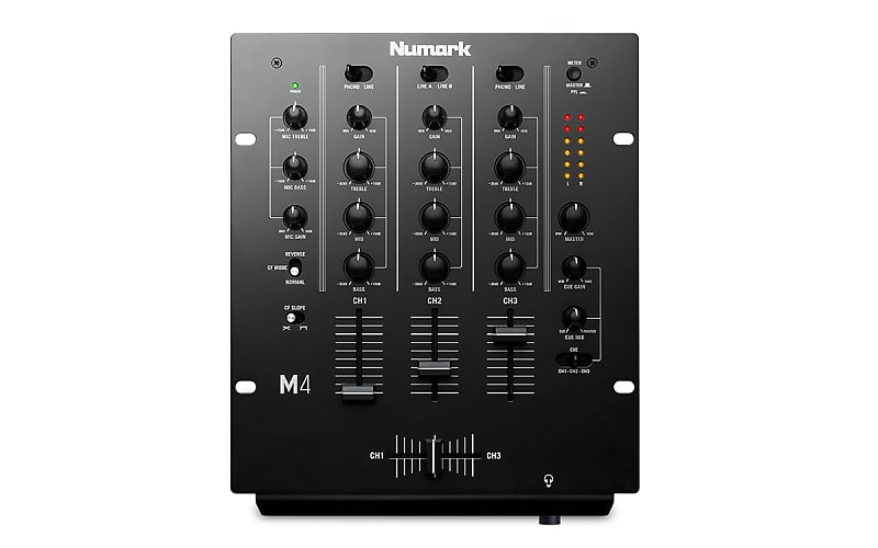 Numark M4 3 Channel Scratch DJ Mixer | Reverb