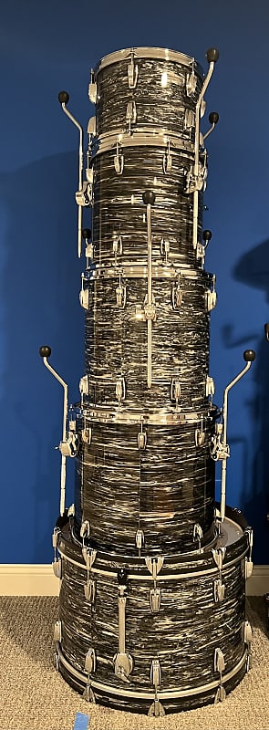 Ludwig Classic Maple 2021 Vintage Black Oyster | Reverb