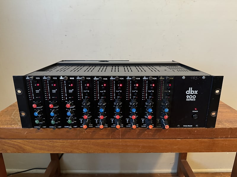 DBX 900A Frame w Three 903 Compressors and Six 904 Gates. | Reverb
