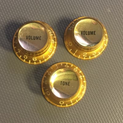 Gibson Reflector knobs 60's - Gold | Reverb Deutschland