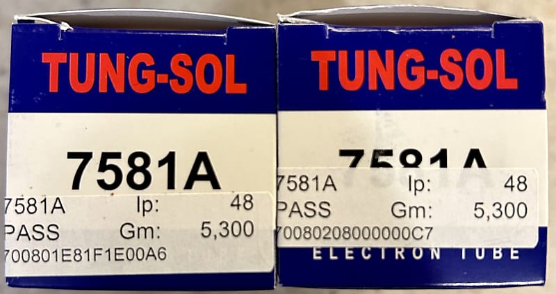 Tung-Sol 7581A | Reverb