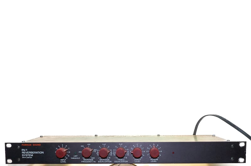 Furman RV-1 analogue reverb unit, spring reverb with | Reverb Canada