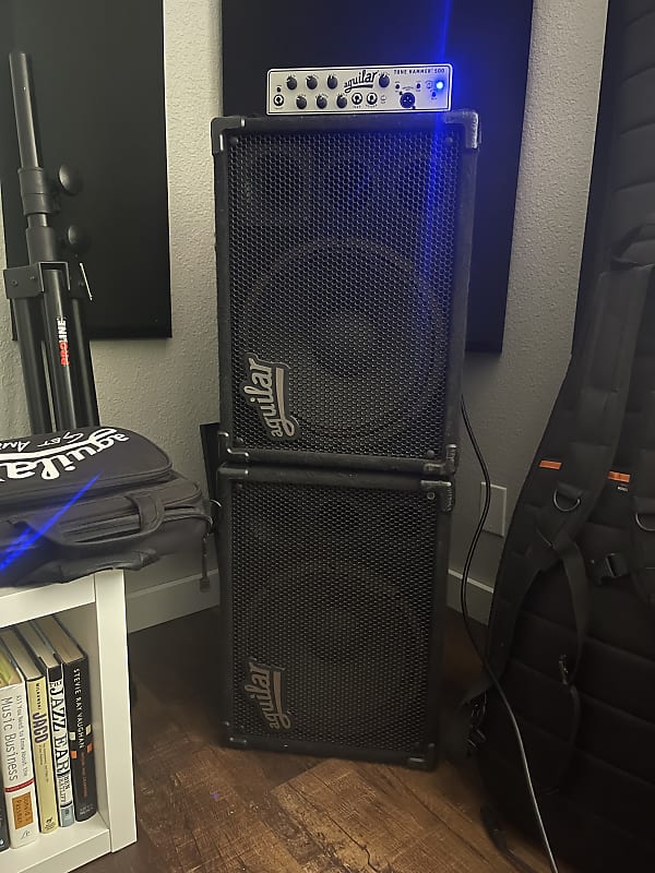 Aguilar Tone Hammer 500 V1 + Two (2) GS 112 Bass Speaker | Reverb