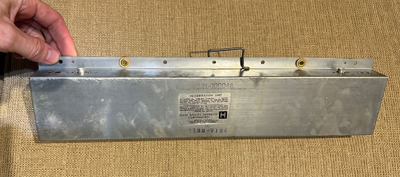 Gibbs/Hammond 1971 Vintage (Fender) Spring Reverb Tank w/ | Reverb