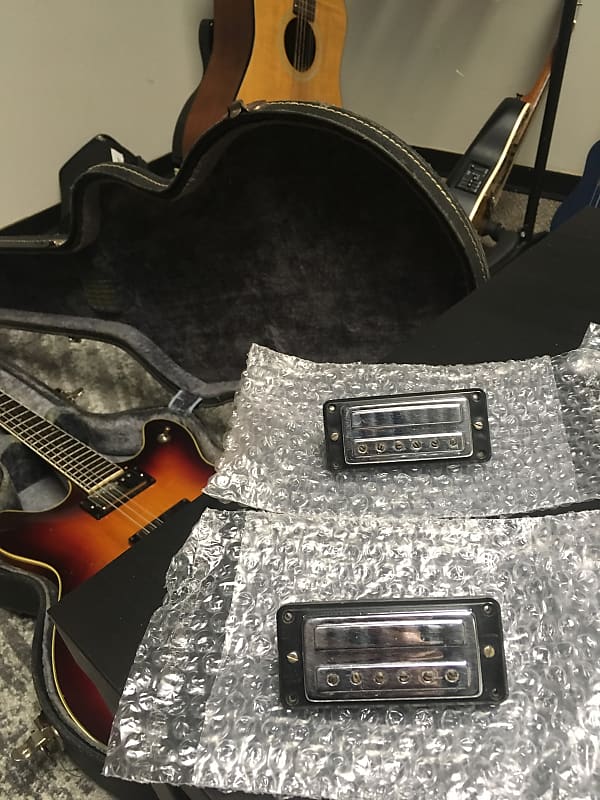 Guild HB1 1970's Vintage Humbucker Set 1970 Chrome | Reverb