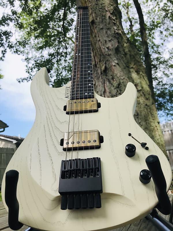 Kiesel Osiris 6 2019 White. Fishman Adler Set | Reverb