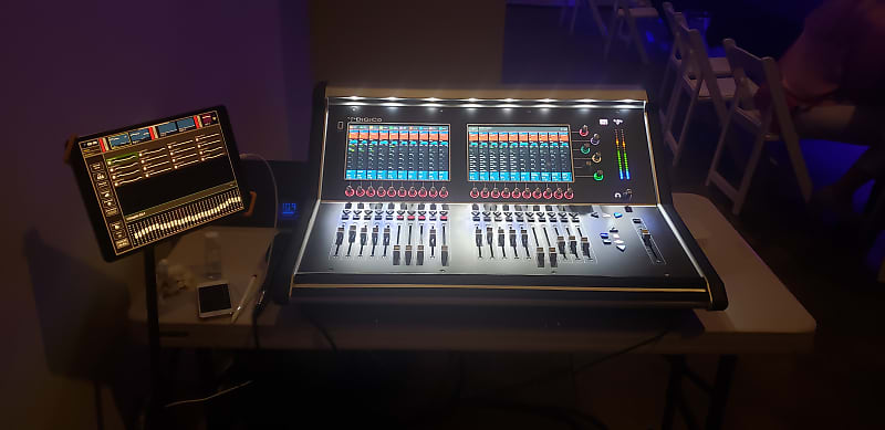 Digico S21 with case, Waves card, Madi card and Soundgrid | Reverb